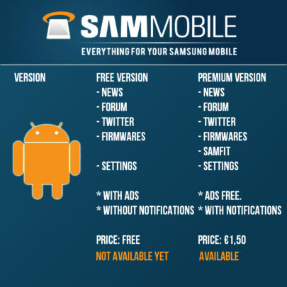 SamMobile introduced Android Application v1.0 PREMIUM. - SamMobile ...