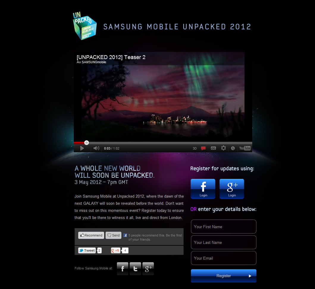 First 2 teasers online!!! - SamMobile - SamMobile