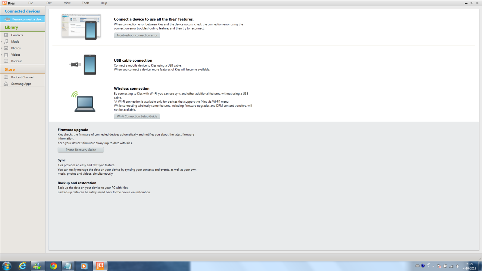 Fresh looking UI in newest version of Samsung KIES - SamMobile - SamMobile