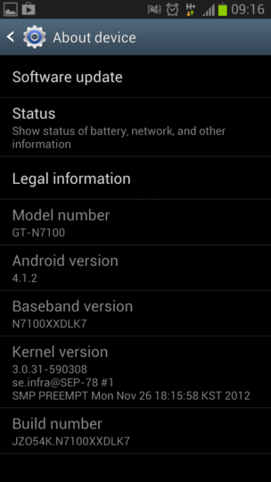Galaxy Note II LTE receives Android 4.1.2 Jelly Bean Update, Lots of ...