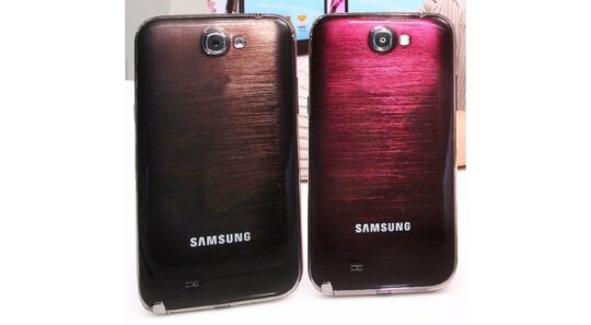 Samsung Galaxy Note II will come in two more colors: Amber Brown and ...
