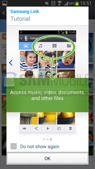 Trying Samsung's renewed application: Samsung Link - SamMobile - SamMobile