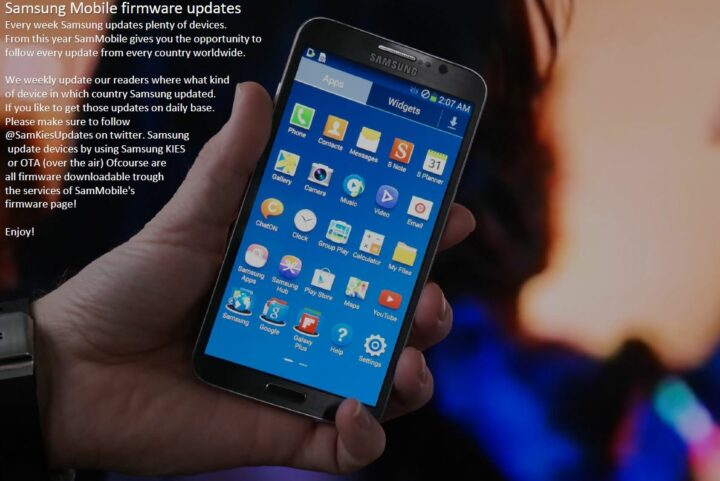 SamMobile Weekly Samsung Firmware Update List, Volume 1 Issue 6 ...