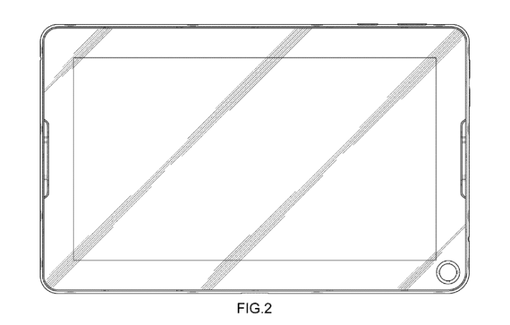 Samsung design patent reveals a tablet with a hole in it - SamMobile ...