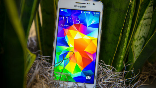 Samsung Galaxy Grand Prime Value Edition with a Spreadtrum processor ...