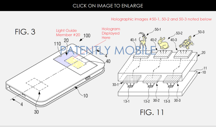 Samsung plans to make a smartphone that could display holographic icons ...