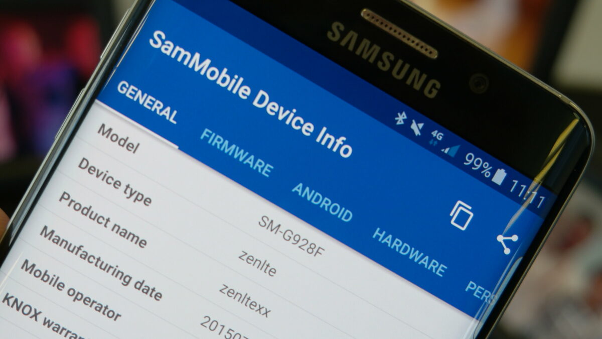 Introducing the SamMobile Device Info app, download it now! - SamMobile ...