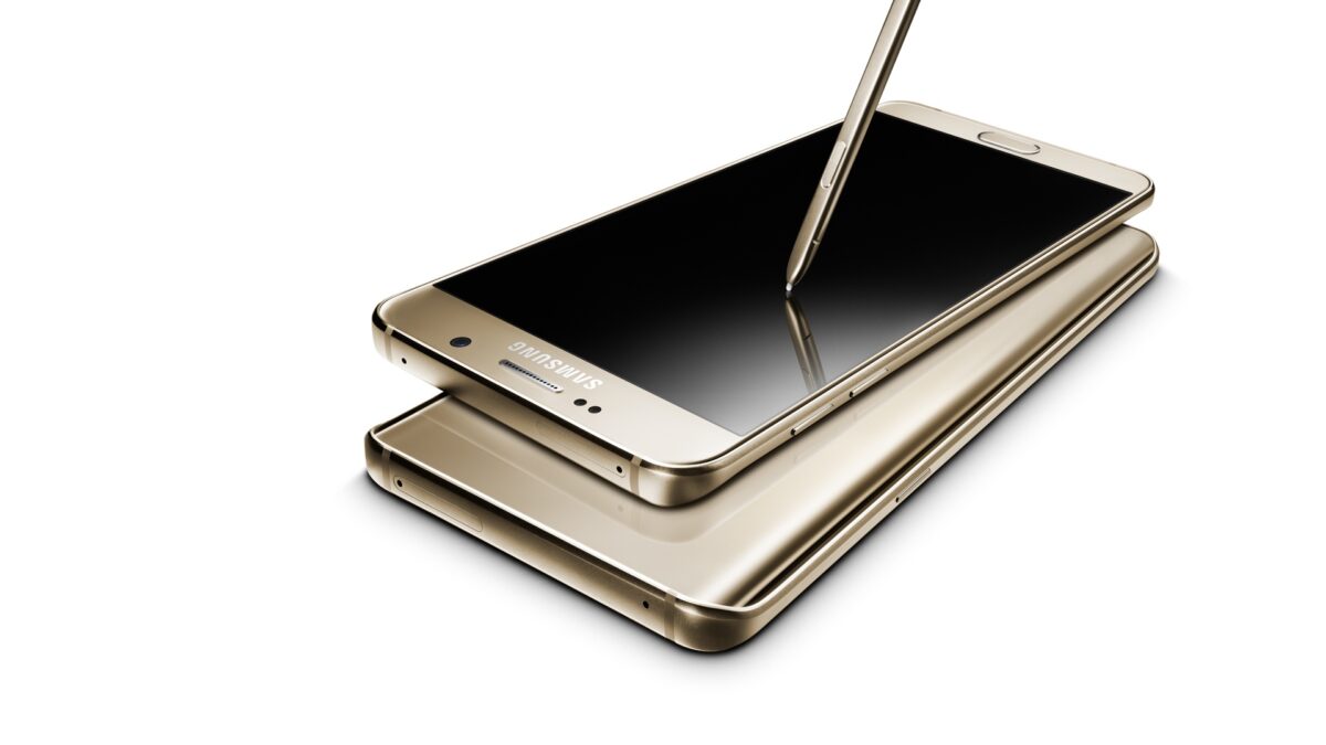 Verizon and AT&T also start selling the Galaxy Note 5 in Gold Platinum ...