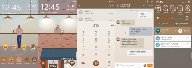 Themes Thursday: 46 themes released by Samsung in the Theme Store today ...