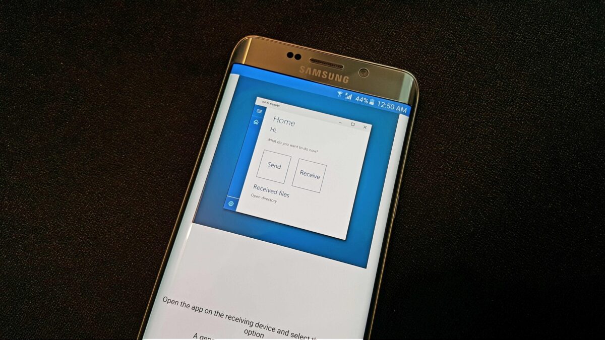 Samsung releases its own Wi-Fi Transfer app on the Play Store ...