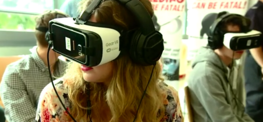 Young drivers taught about the horrors of a car crash with the Gear VR ...