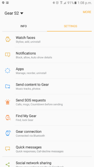 Updated Gear Manager app brings improved UI and Gear S3 compatibility ...