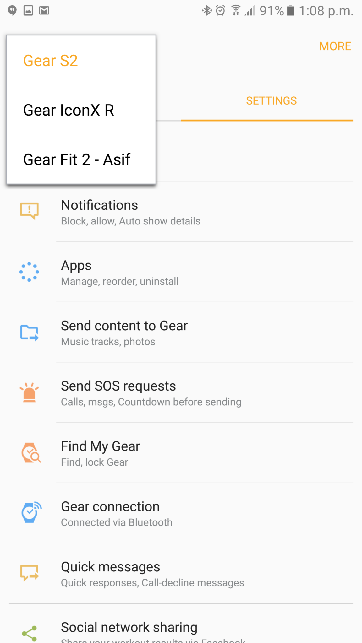 Updated Gear Manager app brings improved UI and Gear S3 compatibility ...