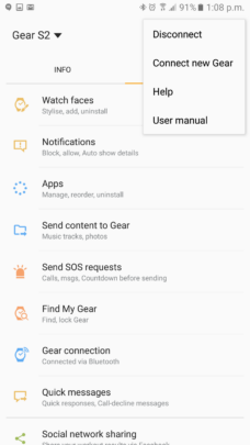 Updated Gear Manager app brings improved UI and Gear S3 compatibility ...