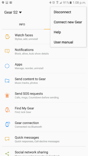 Updated Gear Manager app brings improved UI and Gear S3 compatibility ...