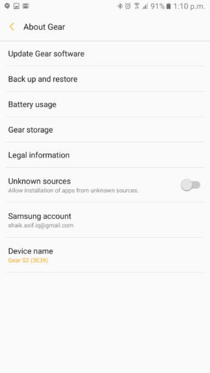 Updated Gear Manager app brings improved UI and Gear S3 compatibility ...
