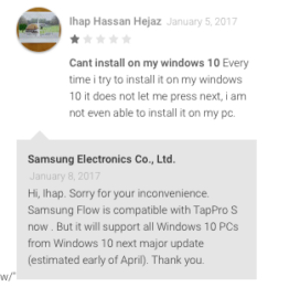 Samsung Flow will support all Windows 10 devices in the future ...