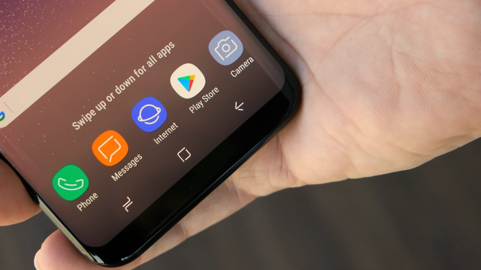Galaxy S8 Tip: How to change the order of the on-screen buttons ...