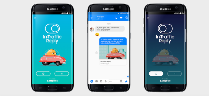 Samsung's In-Traffic Reply app will help drivers keep their attention ...