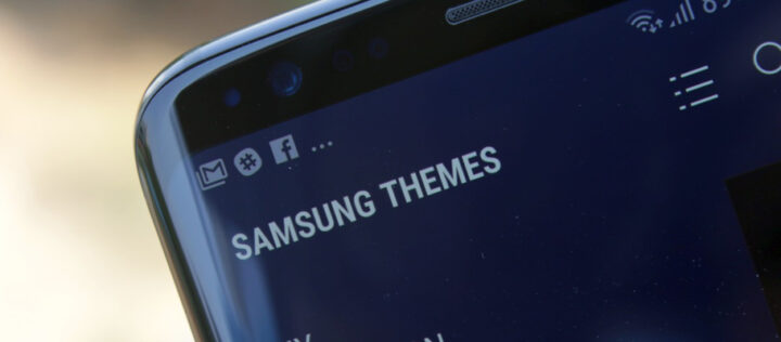 Here are this week's top six themes from the Samsung Themes store ...