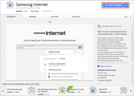 Galaxy S8 Tip: How to sync your Google Chrome bookmarks with Samsung ...