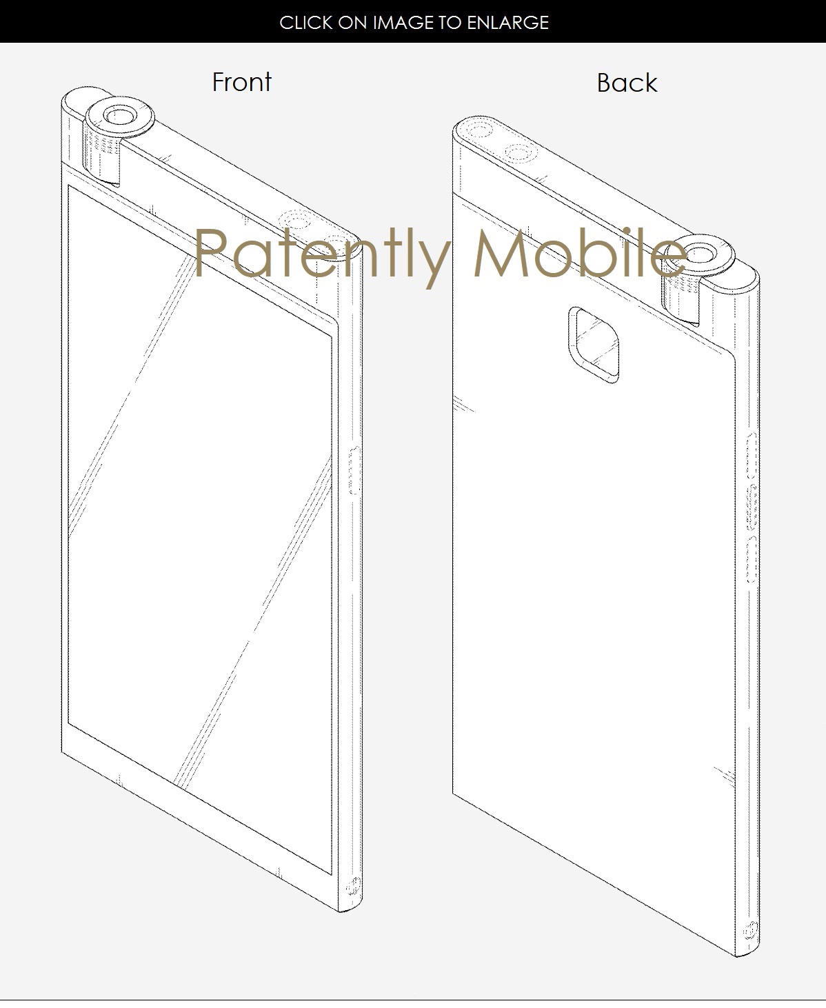 Samsung patents two smartphones and a Gear Icon X-shaped case ...