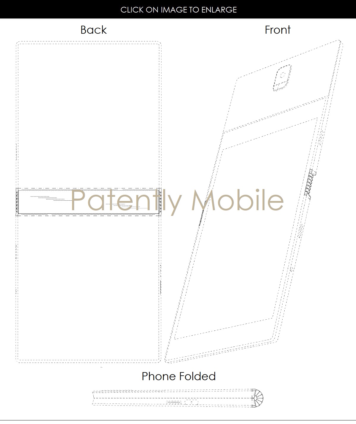Samsung patents two smartphones and a Gear Icon X-shaped case ...