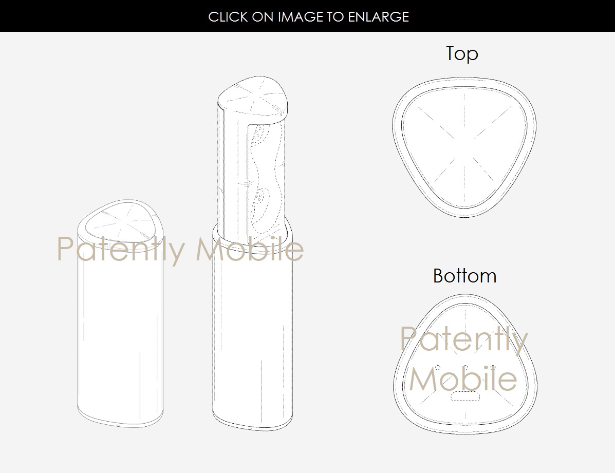 Samsung patents two smartphones and a Gear Icon X-shaped case ...