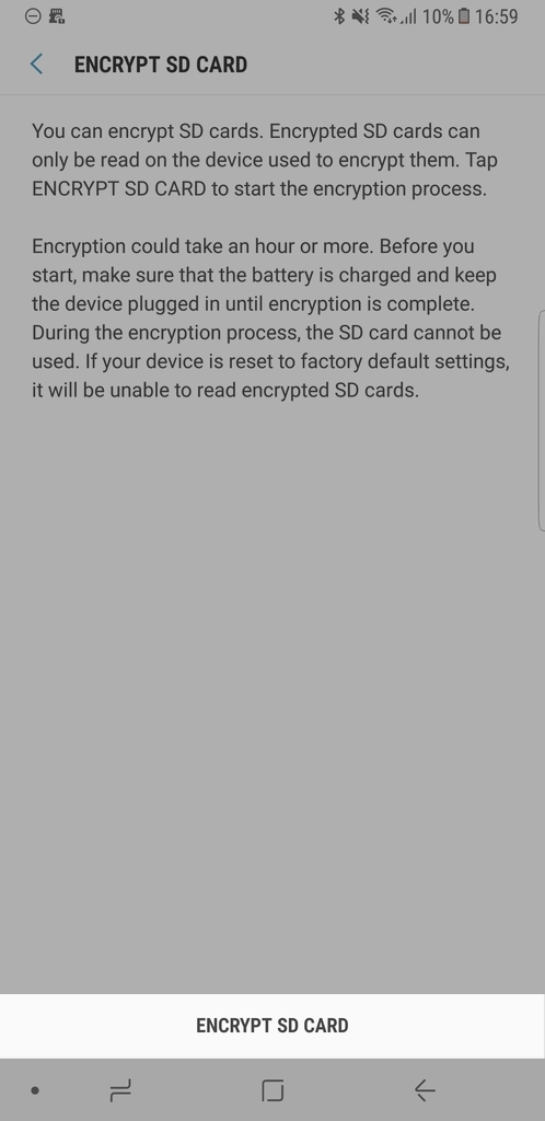 How to encrypt Galaxy Note 8 microSD card - SamMobile