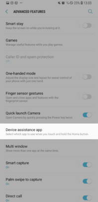 How to change Home button long-press behavior on the Galaxy Note 8 and ...