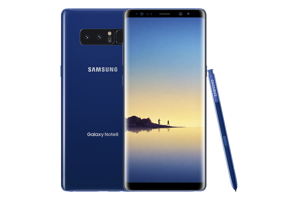 Deepsea Blue Galaxy Note 8 will be available in the US from November 16 ...