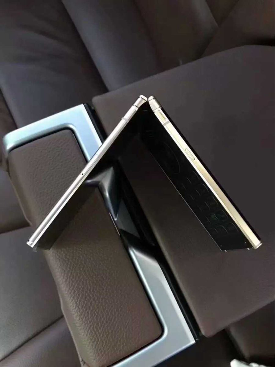 Samsung’s SM-W2018 flagship seen in leaked images once again - SamMobile