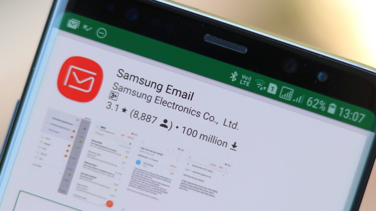 Samsung Email crosses 1 billion installs on Google Play Store - SamMobile