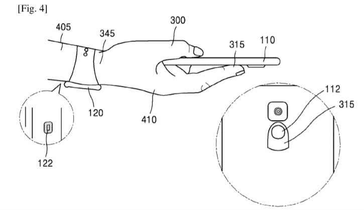 Samsung's patent shows authenticating users by measuring their blood ...
