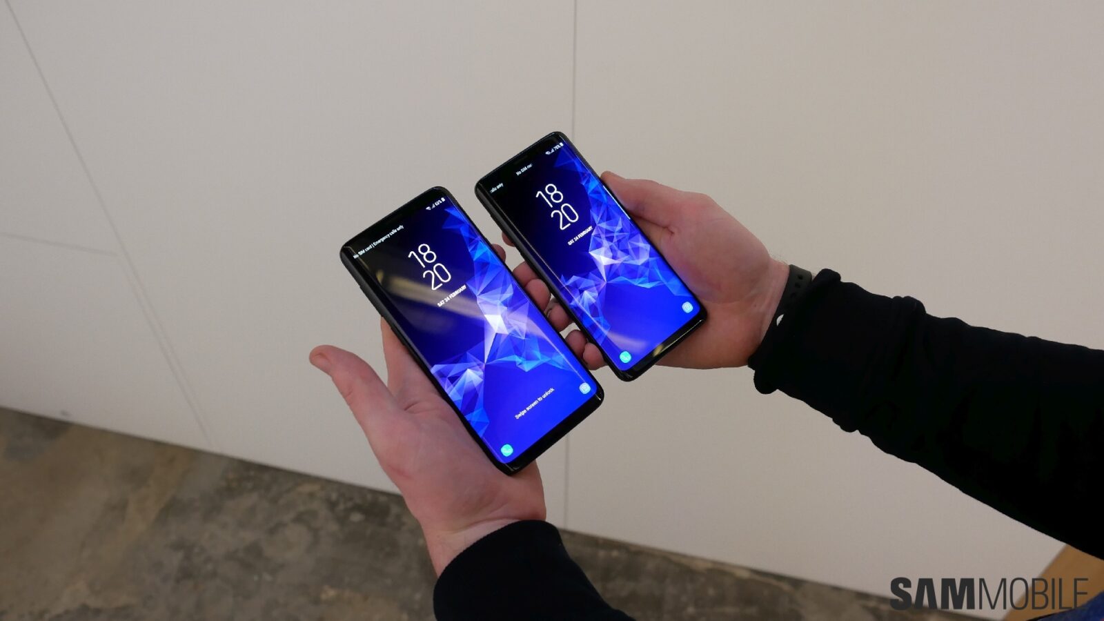 Galaxy S9 home screen supports horizontal orientation - SamMobile ...