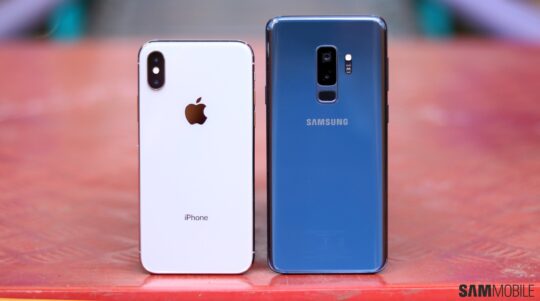 Samsung Galaxy S9+ vs Apple iPhone X: Side-by-side pictures - SamMobile