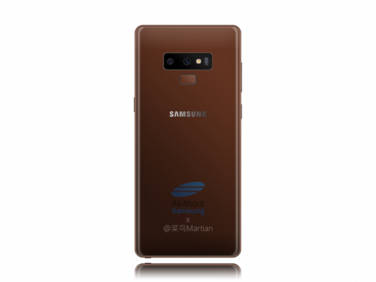 Samsung Galaxy Note 9 colors may include a new brown option - SamMobile