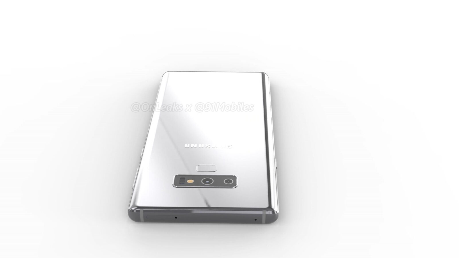 Major Galaxy Note 9 leak shows new design for dual rear cameras - SamMobile