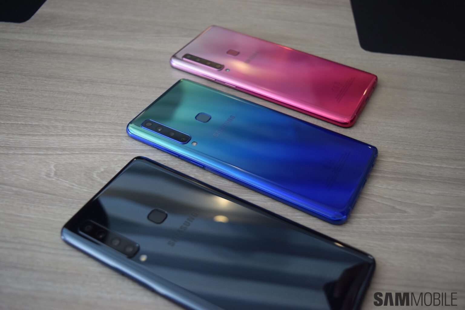 Samsung Galaxy A9 hands on: The world's first quad-camera smartphone ...