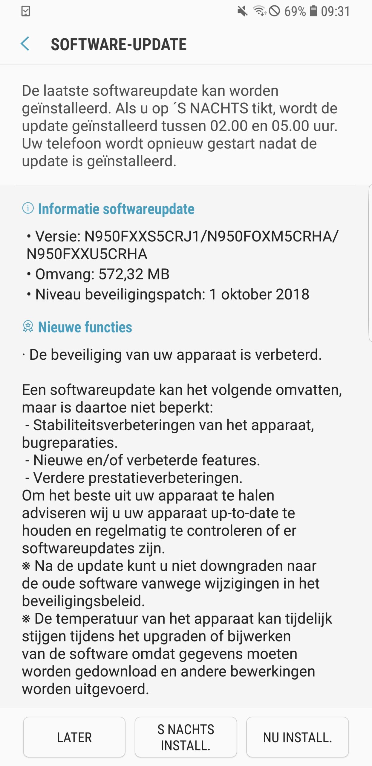 Galaxy Note 8 update released with October 2018 security patch - SamMobile