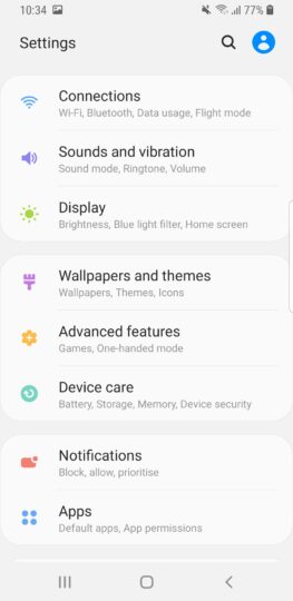 Here are some Galaxy S9 Android Pie screenshots, One UI included ...