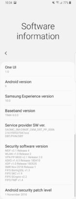 Here are some Galaxy S9 Android Pie screenshots, One UI included ...