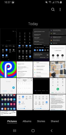 Here are some Galaxy S9 Android Pie screenshots, One UI included ...
