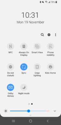 Here are some Galaxy S9 Android Pie screenshots, One UI included ...