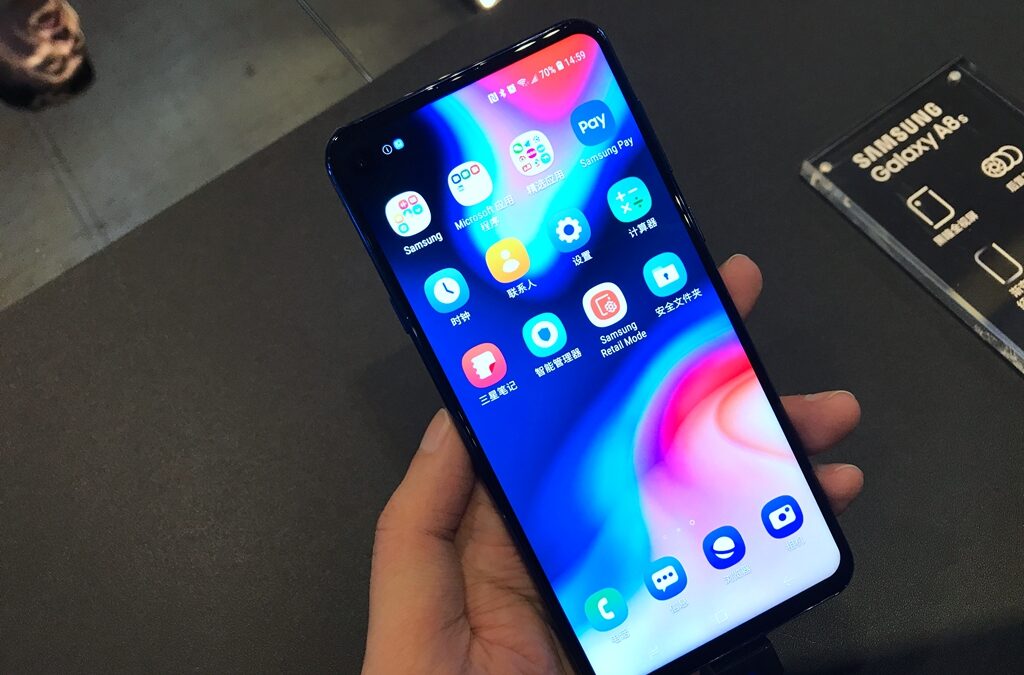Galaxy A8s is Samsung's first Galaxy A smartphone with an LCD display ...