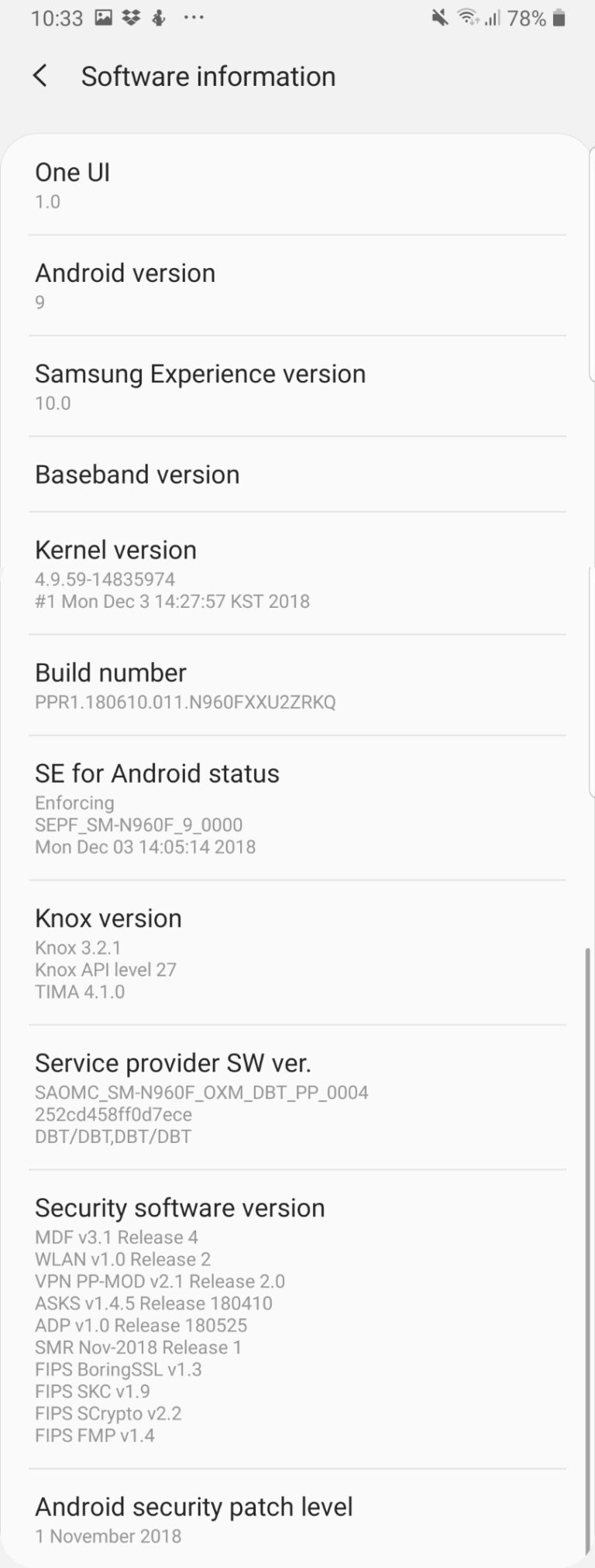 Galaxy Note 9 One UI (Pie) beta has been released - SamMobile