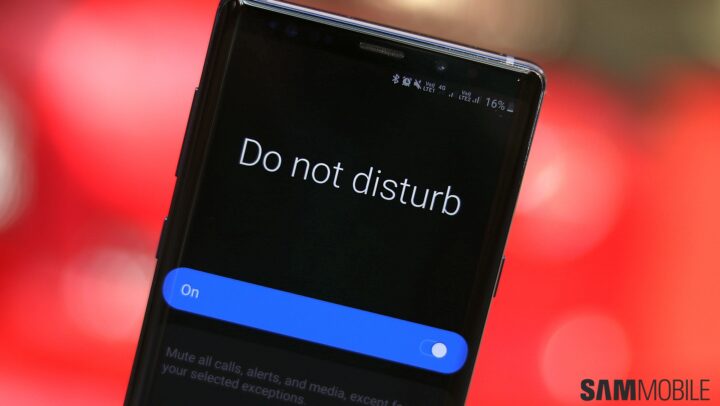 One UI lets you completely mute media volume in do not disturb mode ...
