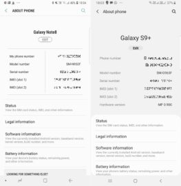 Samsung Experience (Oreo) vs One UI (Android Pie) in screenshots ...