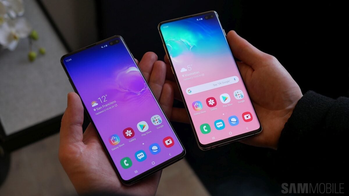 Galaxy S10 Tip: Swipe down on the home screen to access notifications ...