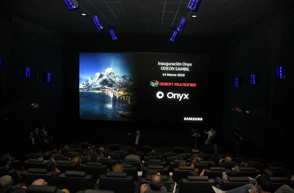 Samsung installs the first Onyx LED cinema screen in Spain - SamMobile